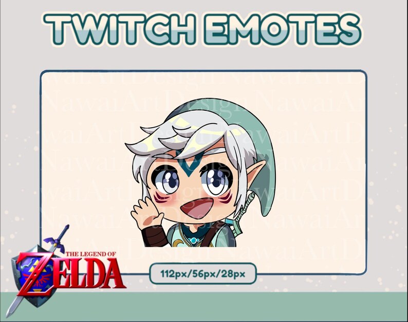 Fierce Deity Link Emote Pack| Legend of Zelda| Majoras Mask| Twitch ...