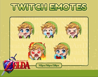Dark Link Emote Pack| Legend of Zelda| Twitch/discord Icon| Kawaii ...