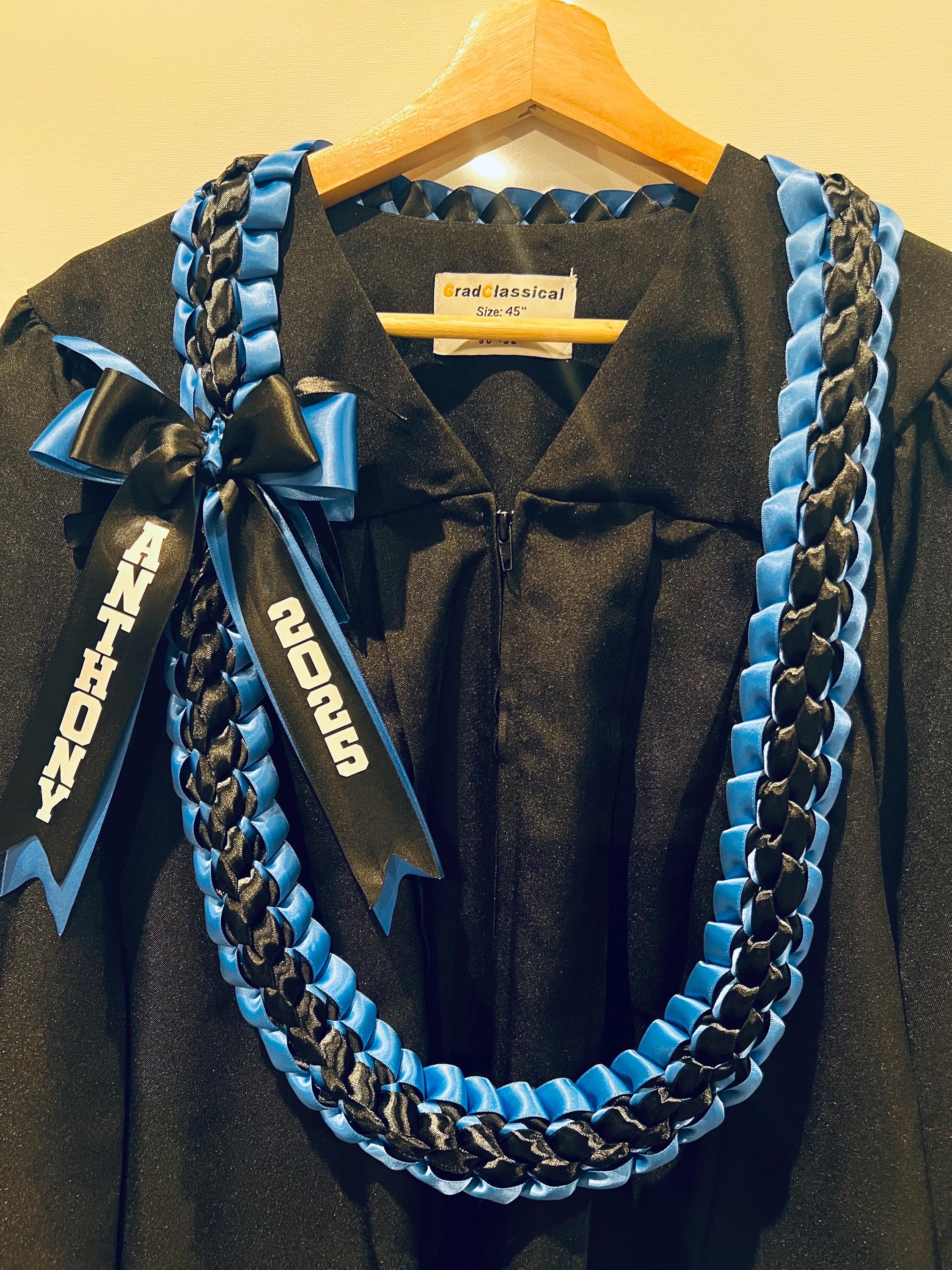 Customized High School or College Graduation Lei Stole - Match Your ...