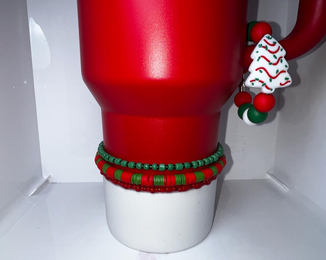 Christmas Tree Snack Cake Stanley Tumbler Charm, Cup Friendship ...