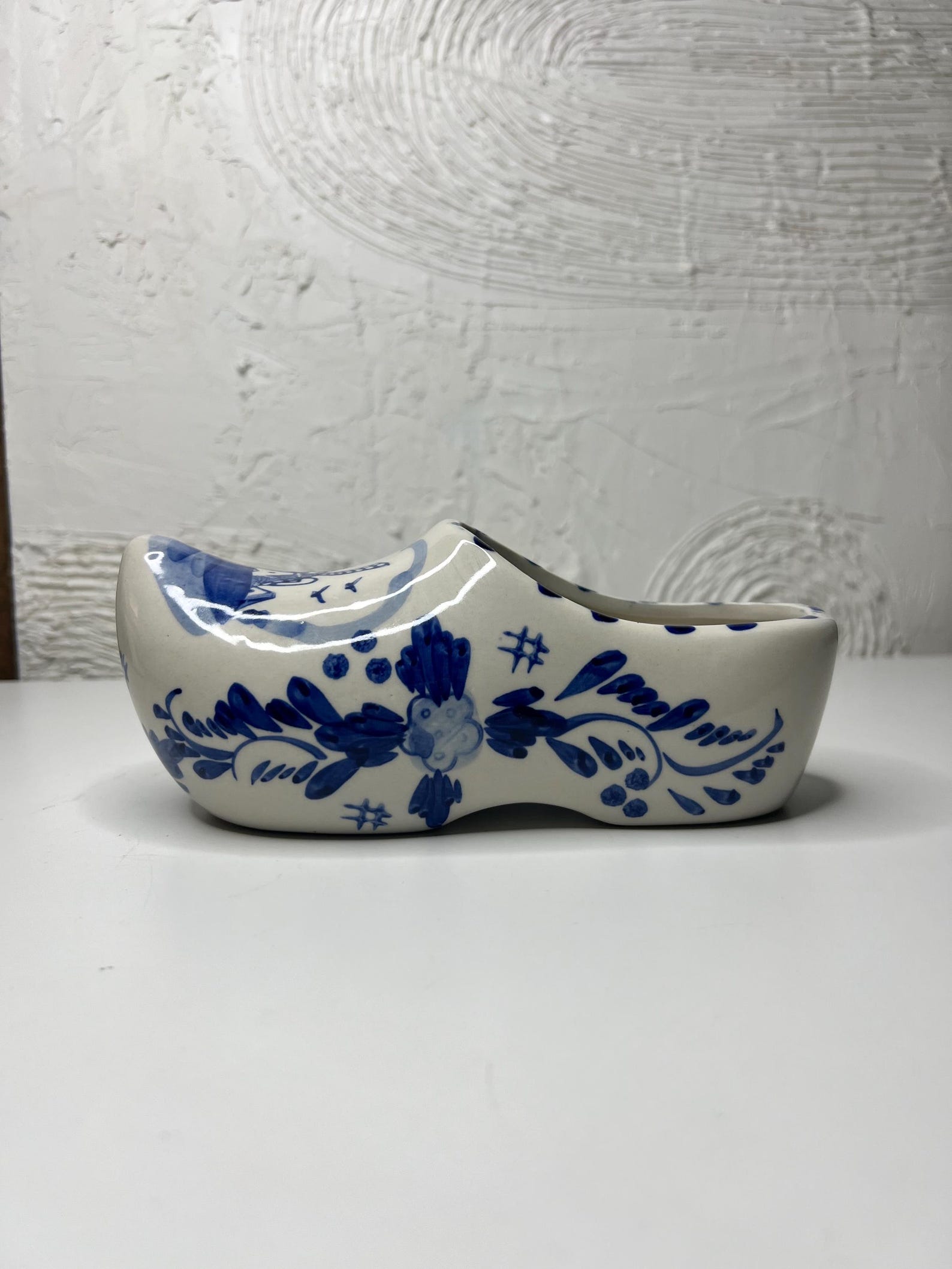 Vintage Holland Delft Blue Ceramic Clog | Hand-painted Dutch Souvenir ...