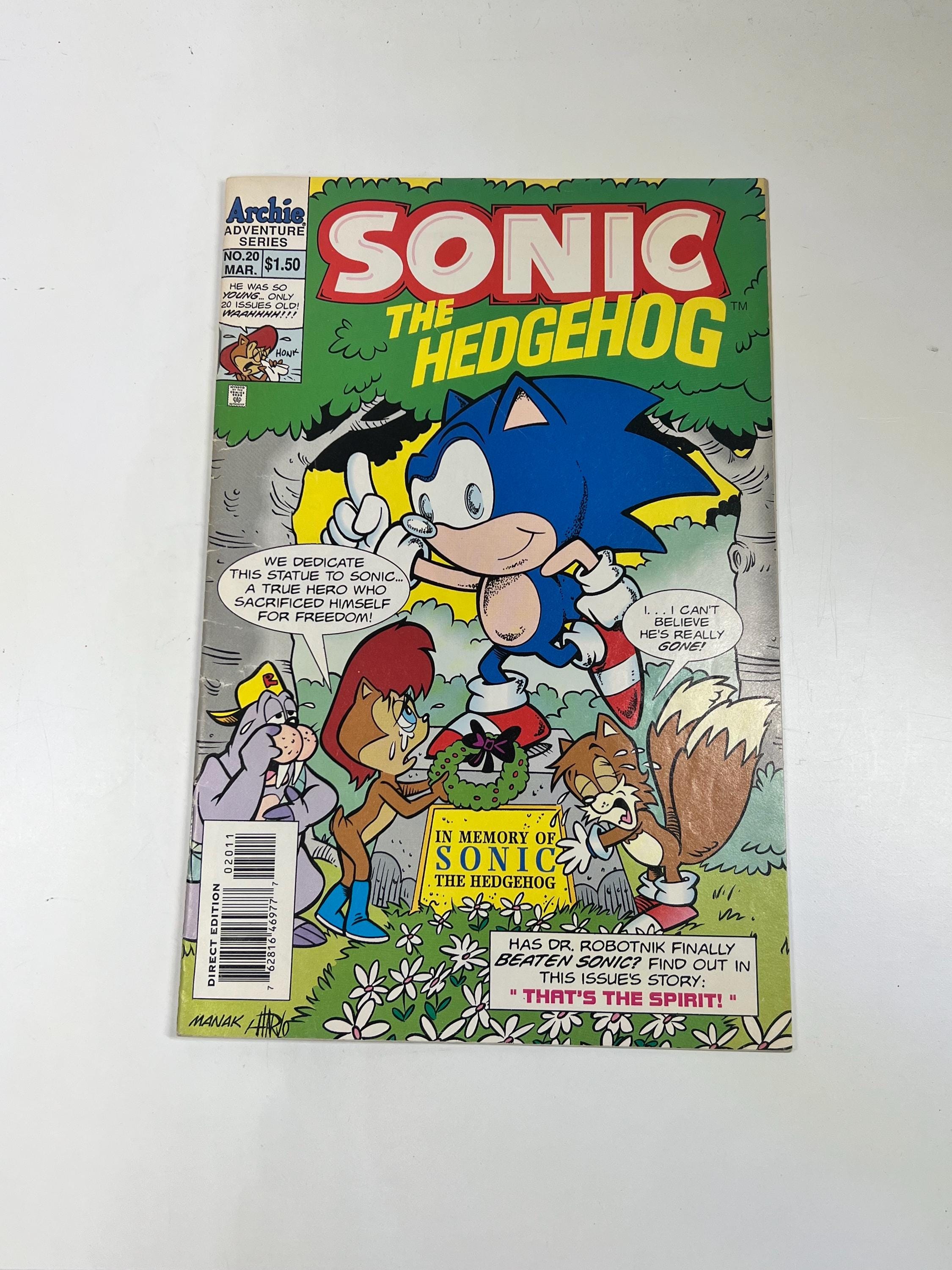 Sonic the Hedgehog Comic No. 20 (march 1995) - Archie Adventure Series ...