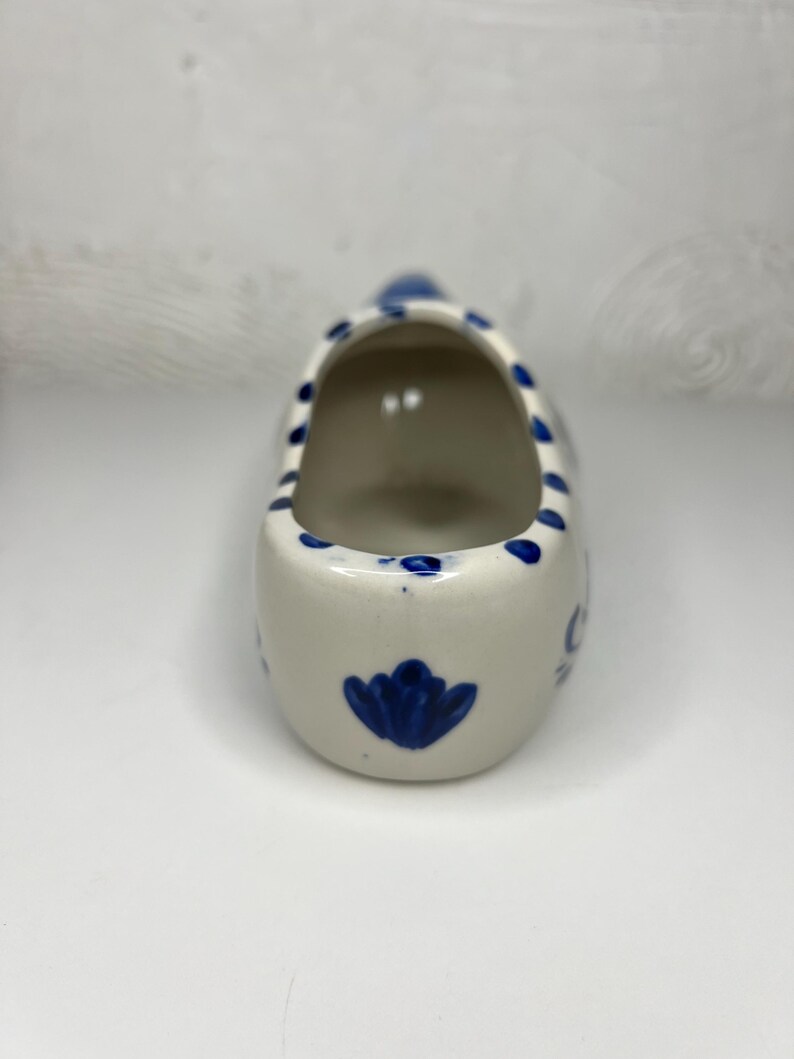 Vintage Holland Delft Blue Ceramic Clog | Hand-painted Dutch Souvenir ...