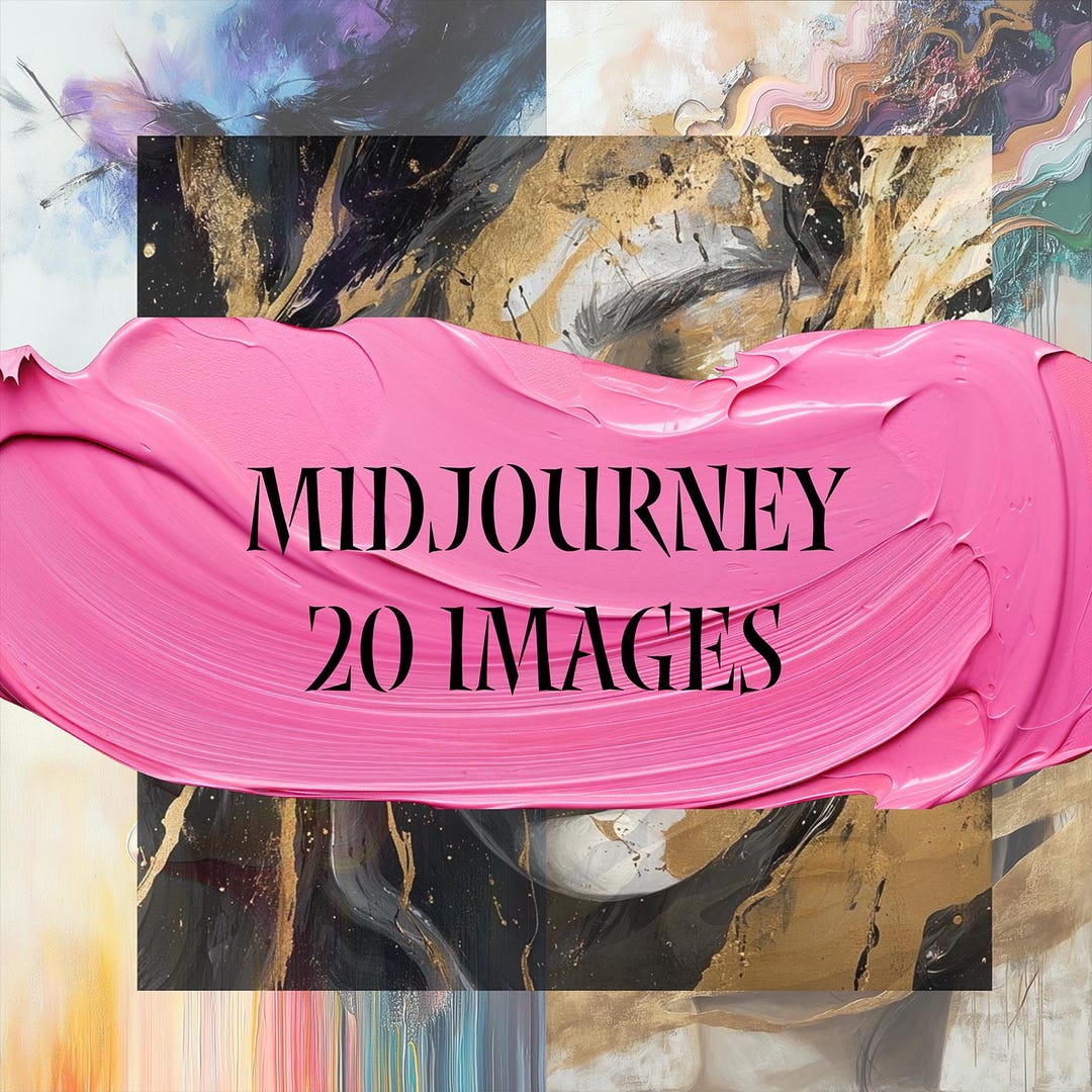 20 Abstract Digital Portraits - Etsy