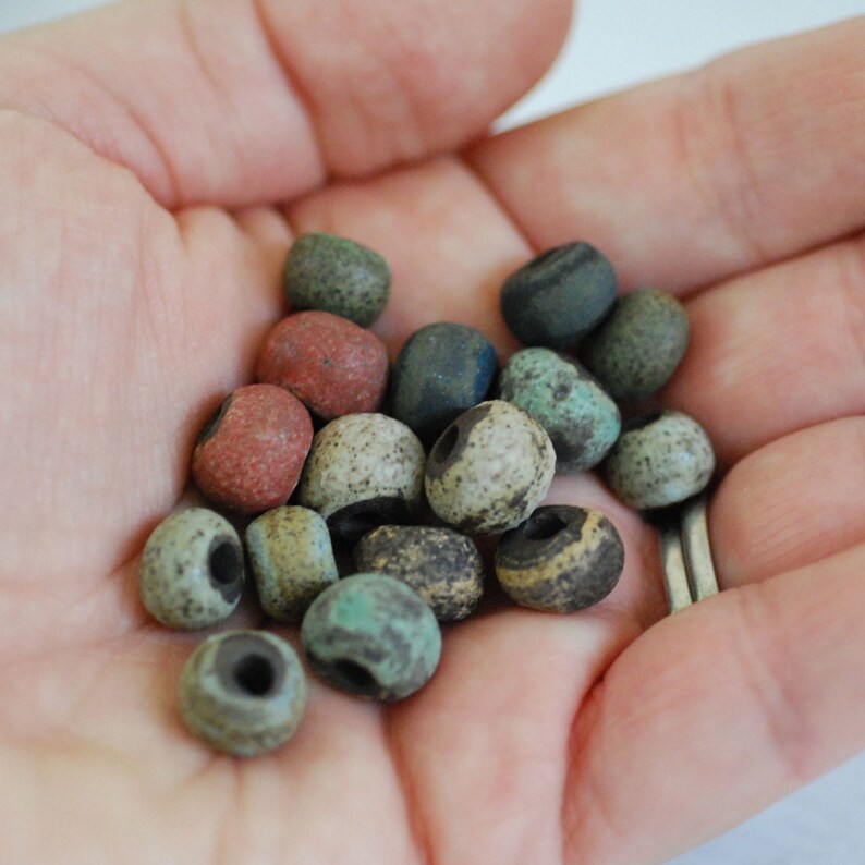 Jewelry Making Supplies Handmade Ceramic Beads Round Beads | Etsy