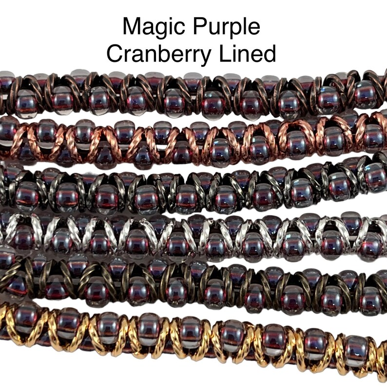 DIY Bracelet Kit Magic Bead Zig Zag Bracelet Kit Beaded - Etsy