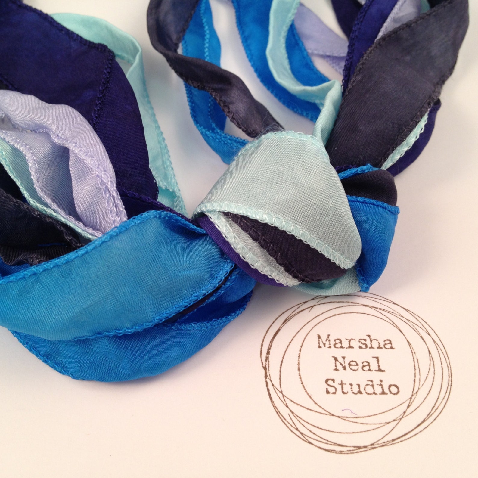 Silk Ribbon Hand Painted Silk Silky Ribbon Fairy Ribbon | Etsy