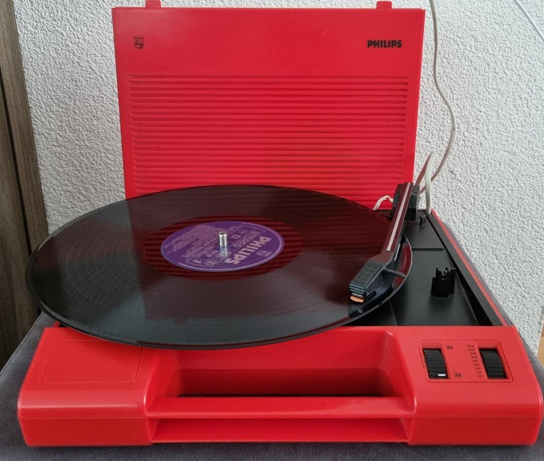 Philips 22AF180 RETRO Turntable - Etsy