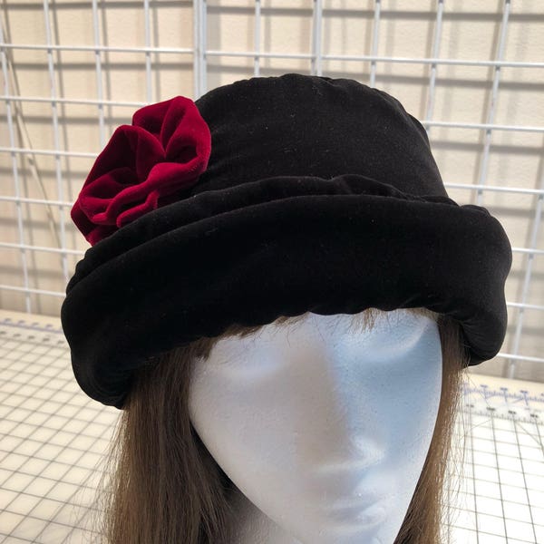 Womens Velvet Hat - Etsy