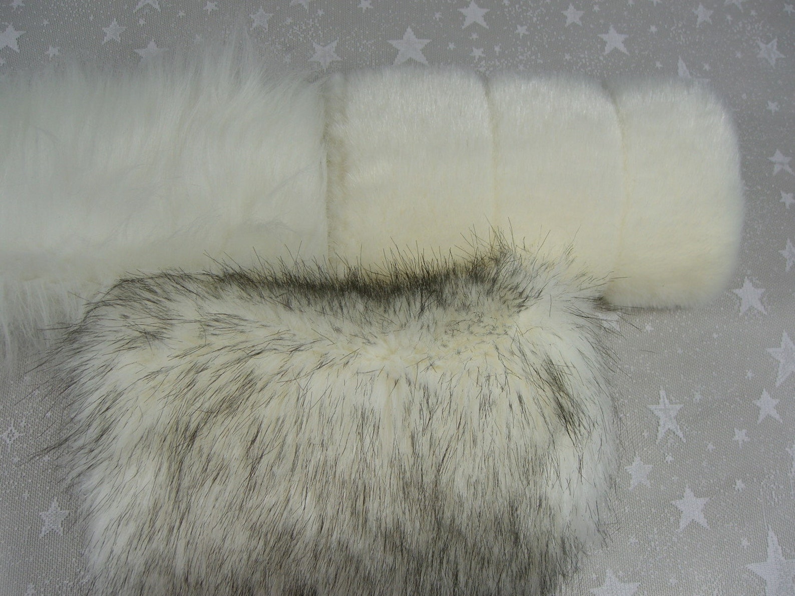 Child's Mink Faux Fur Hand MUFF, Girl's White Hand Muff, Faux Fur Muff ...
