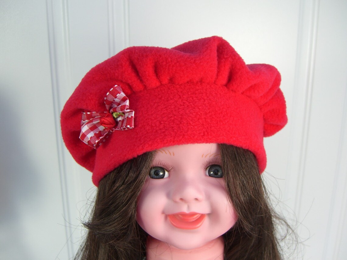 Baby BERET With Ribbon Bow Size 6-24 Months Baby Girl Beret - Etsy