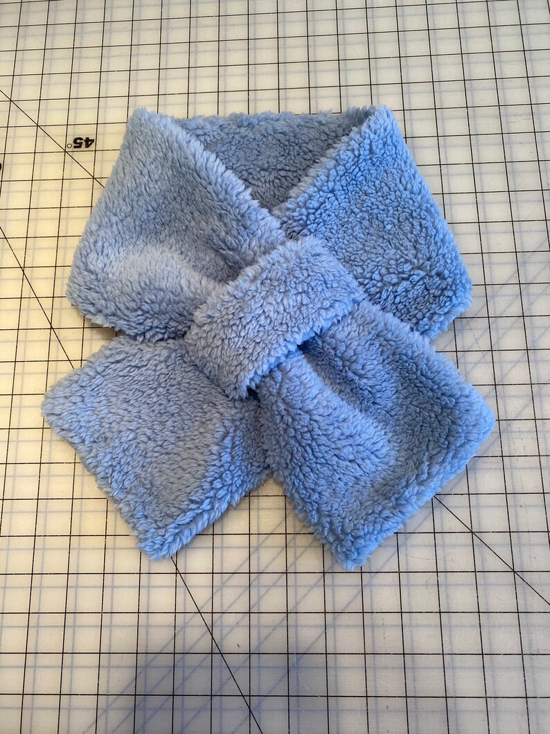 Cuddle Minky NECKWARMER Scarf With Loop Creamy White Minky | Etsy