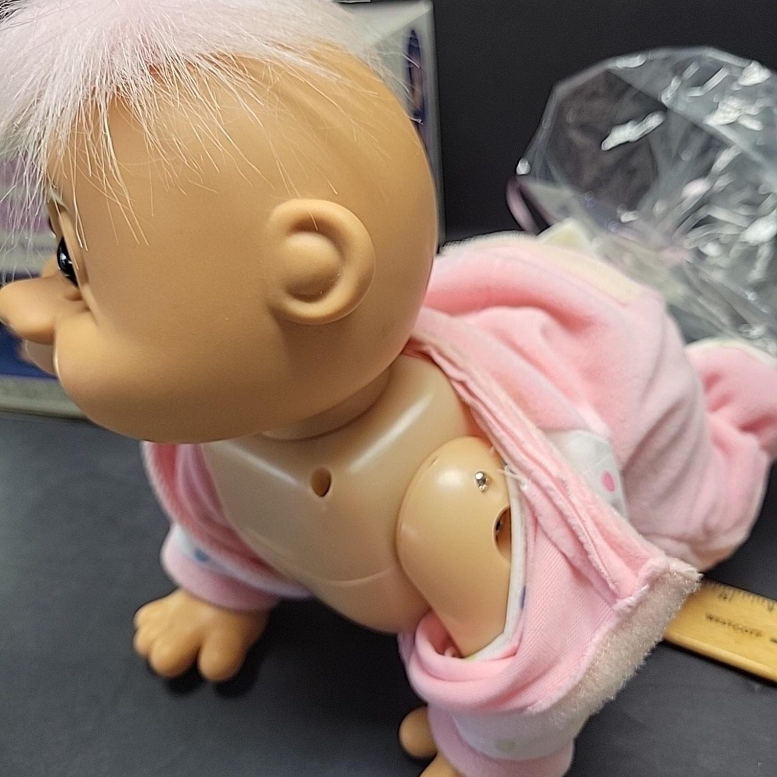 RARE 1990s Battery-operated Crawling Baby Troll – Display or Repair ...