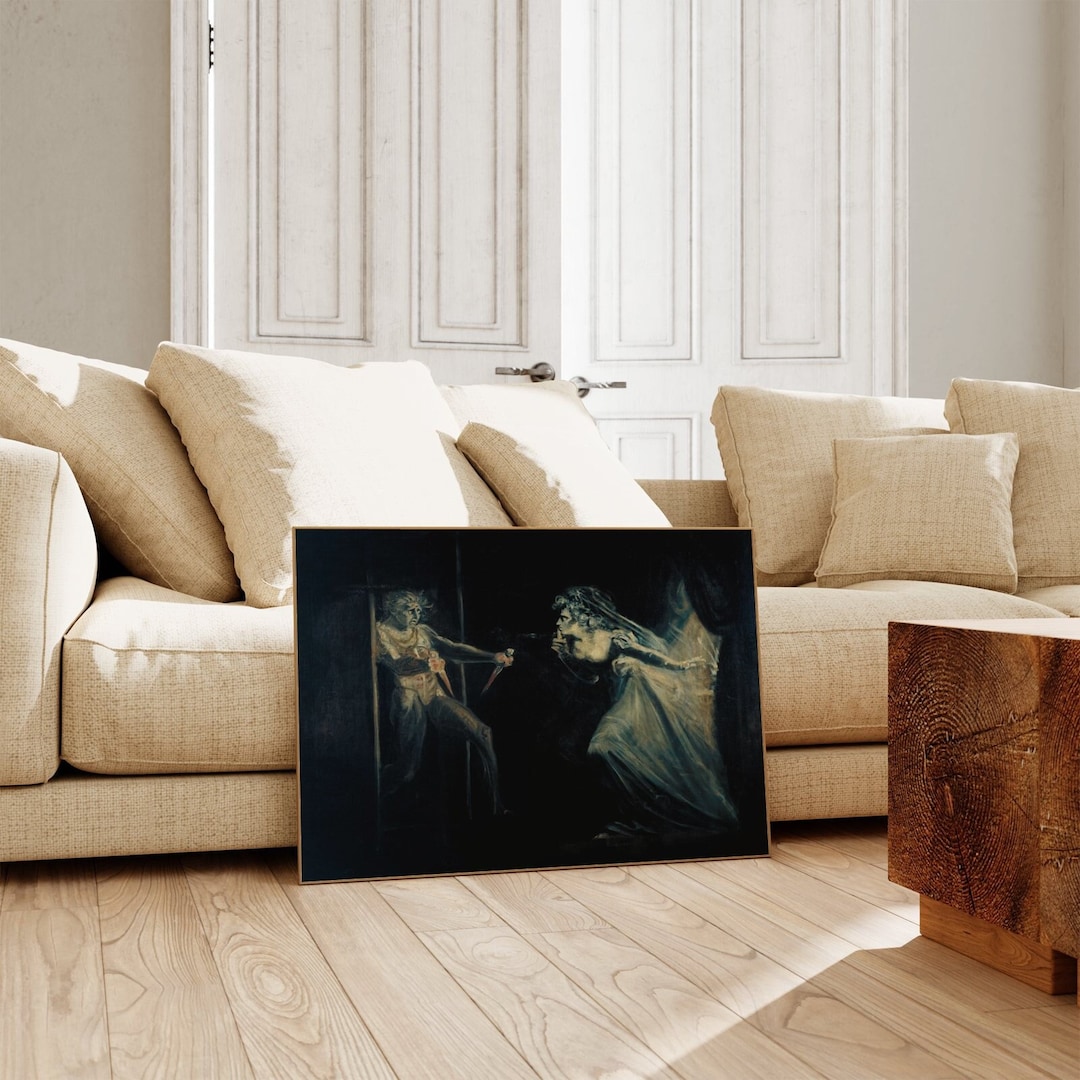 Henry Fuseli Lady Macbeth Seizing the Daggers | Reproduction Oil ...