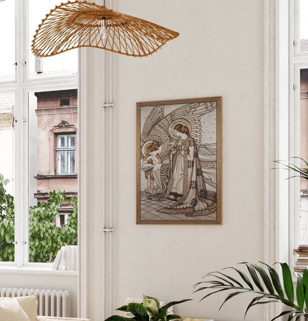 Ezio Anichini | Mater Amabilis Mother Most Amiable | Painting, Vintage ...