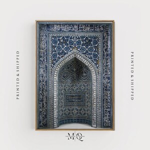 Mihrab Prayer Niche | Antique Traditional Persian Mosaic Art, Vintage ...