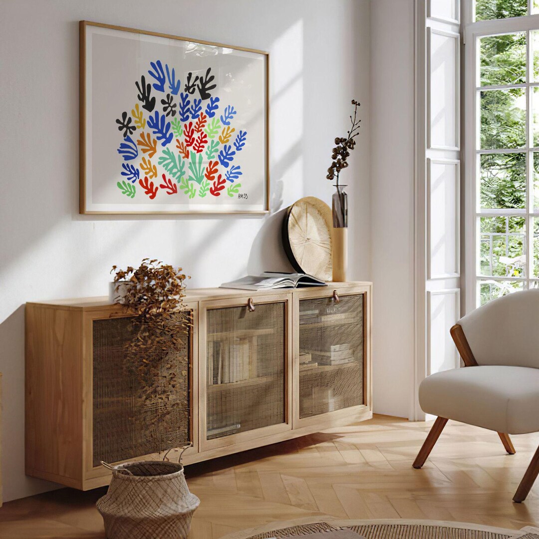 Henri Matisse the Sheaf Print | Antique Gouache Cut Outs Poster ...