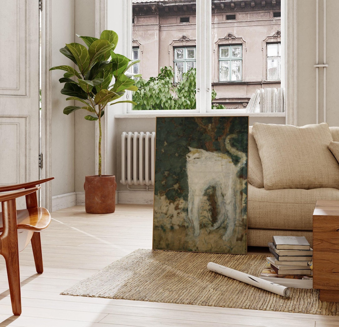 Pierre Bonnard Le Chat Blanc (the White Cat) | Wall Art, New Home Gifts ...