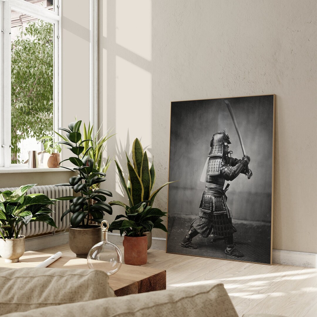 Felice Beato Samurai With Sword | Vintage 19th Century Japanese ...