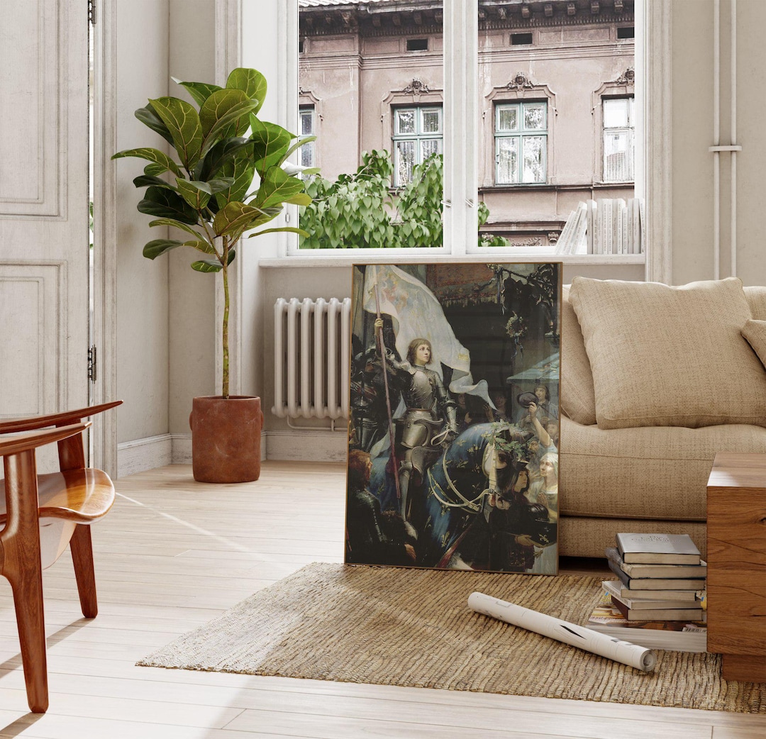 Jean Jacques Scherrer Joan of Arc Enters Orleans Portrait ...