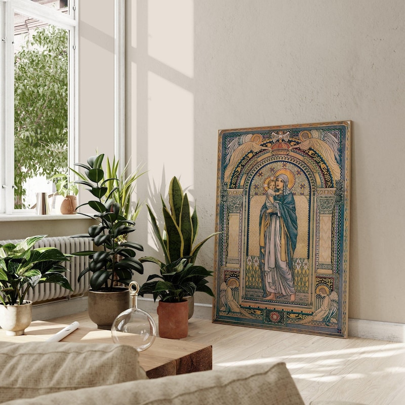 Catholic Religious Tapestry - Etsy UK
