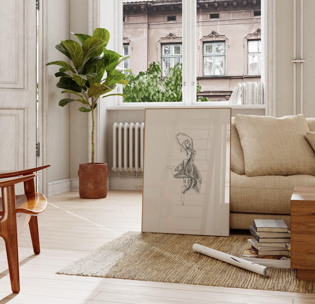 John Buckland-wright Dancer No II | Antique Woman Dancing Print ...