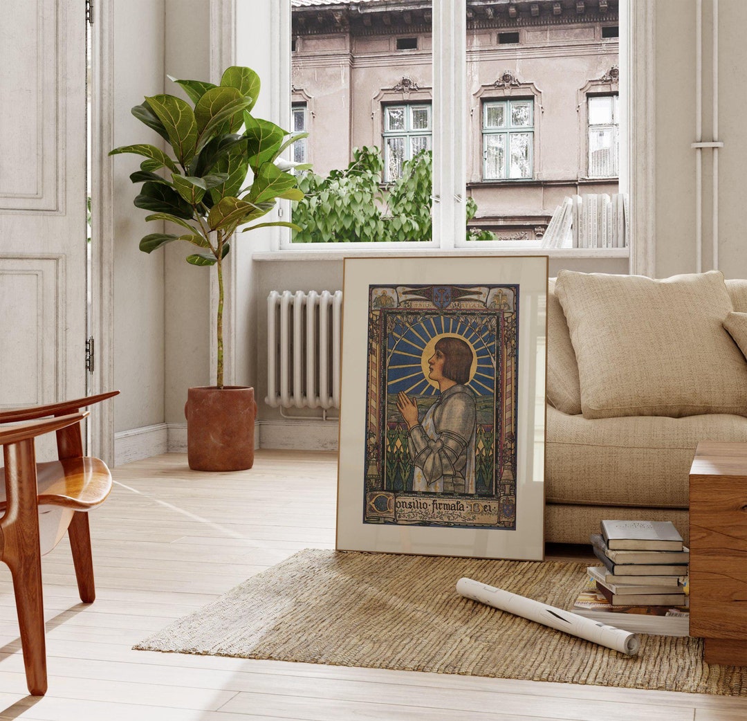 Jeanne Labrousse Joan of Arc | Reproduction Oil Painting, Vintage ...