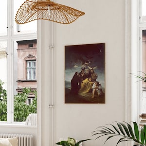 Set of 6 Francisco De Goya Prints, Six Piece Witch Posters, Gothic ...