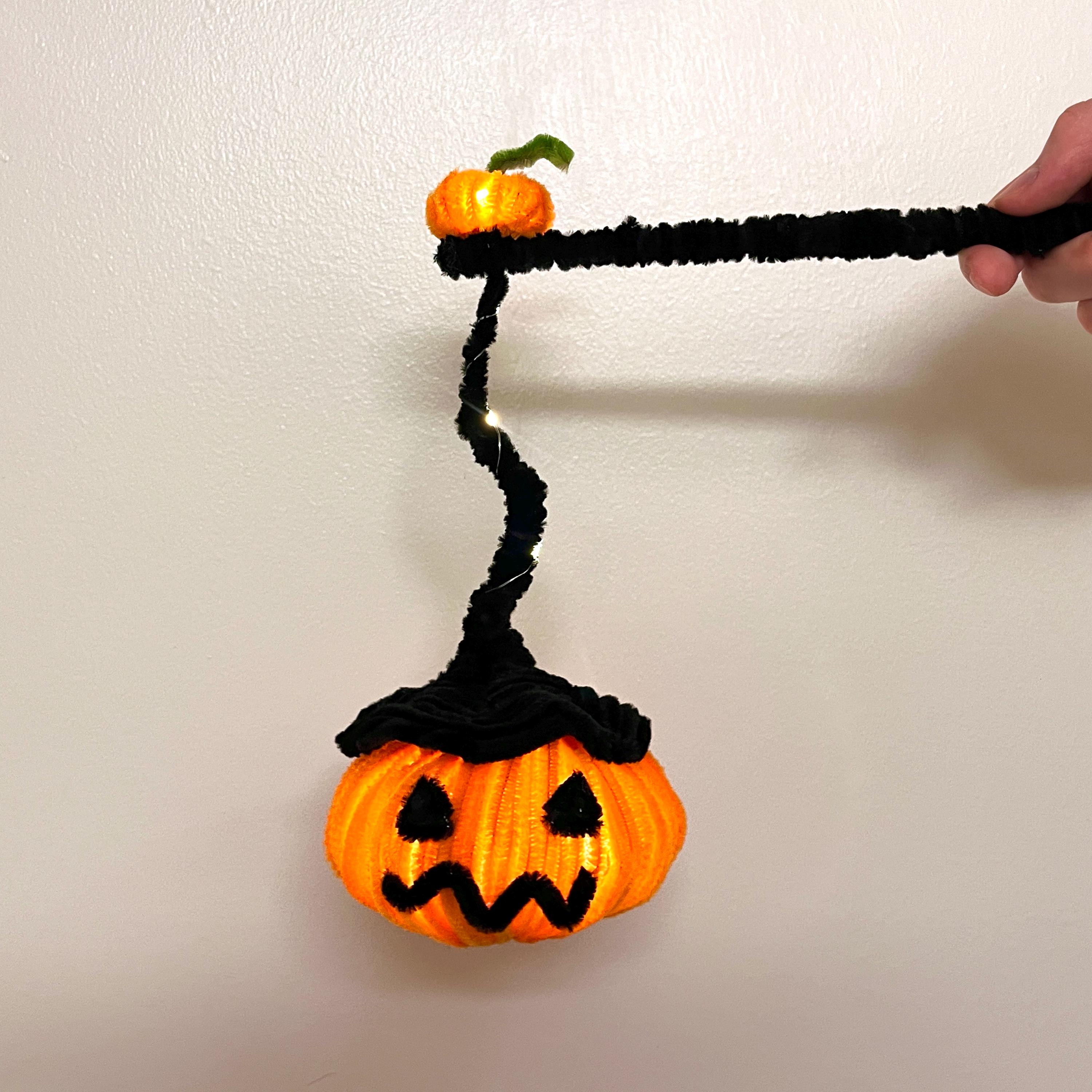 Handmade Glow Pumpkin Lantern: Halloween Decor, Jack O' Lantern Light ...