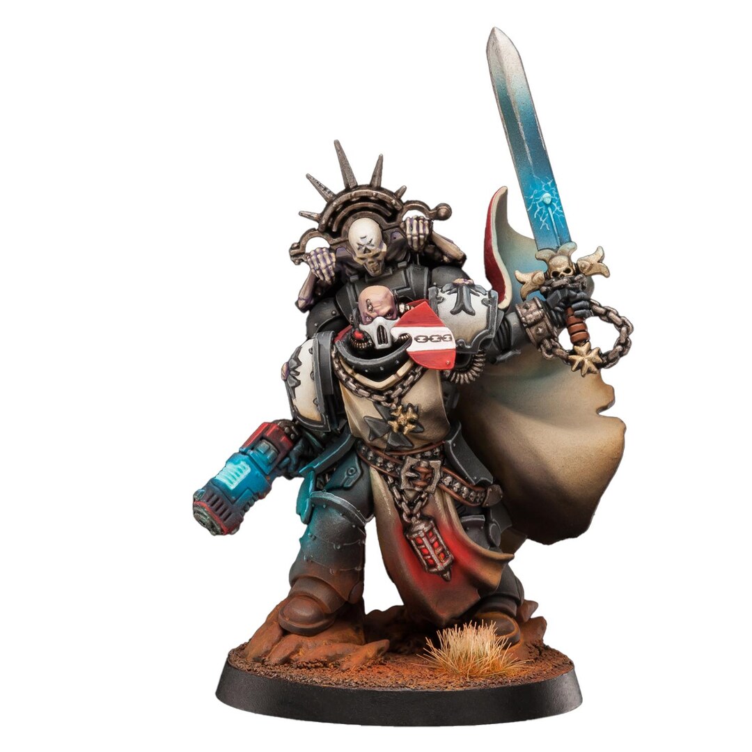 Black Templars Marshal Black Templars Painted Miniature Wargaming ...