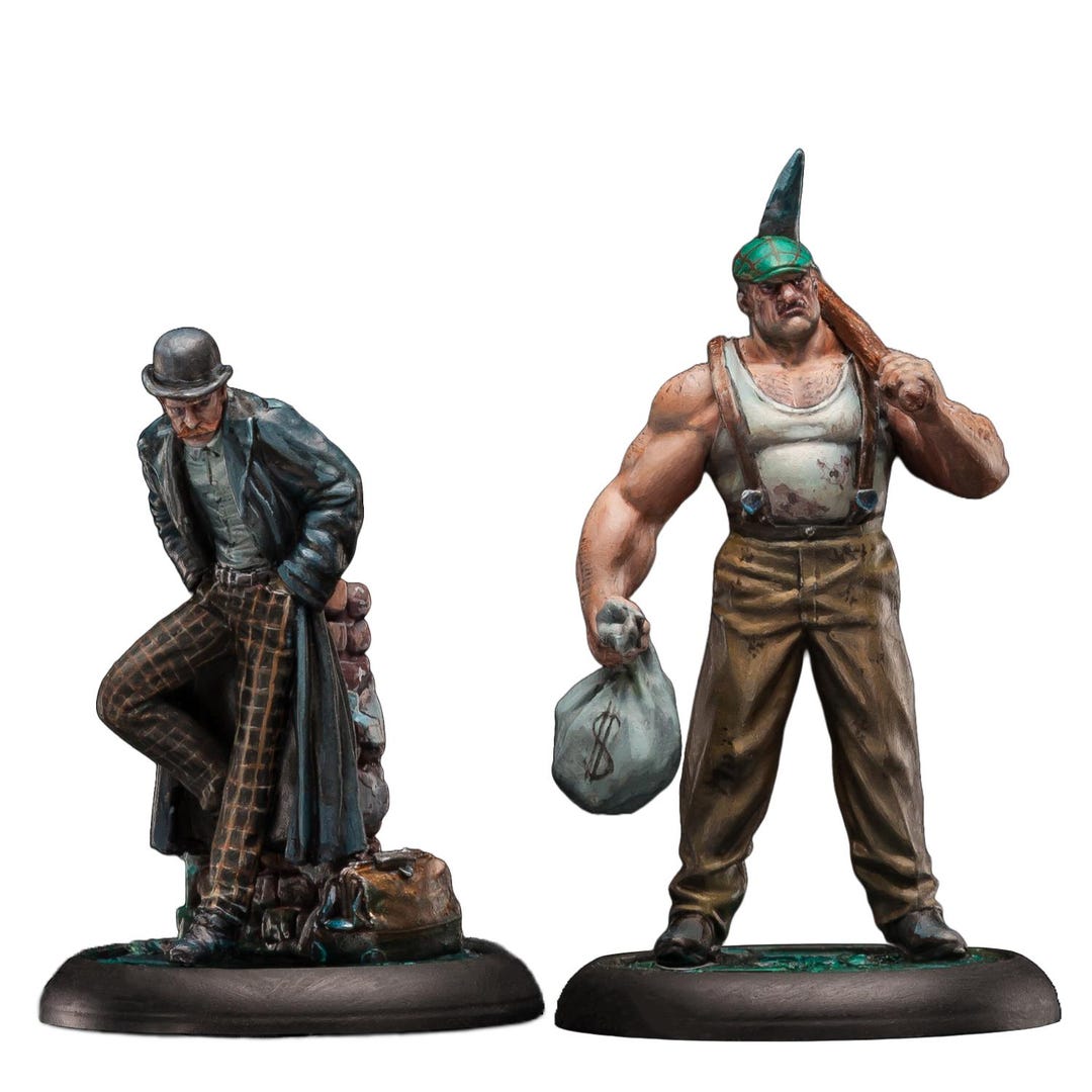 Two-face Gangsters Painted Figure Wargaming Figure Knight Models DC ...
