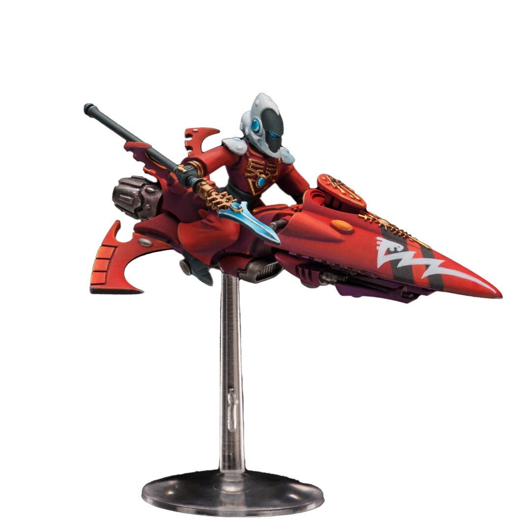 Eldar Farseer Skyrunner Xenos Armies Craftworlds Painted Miniature ...