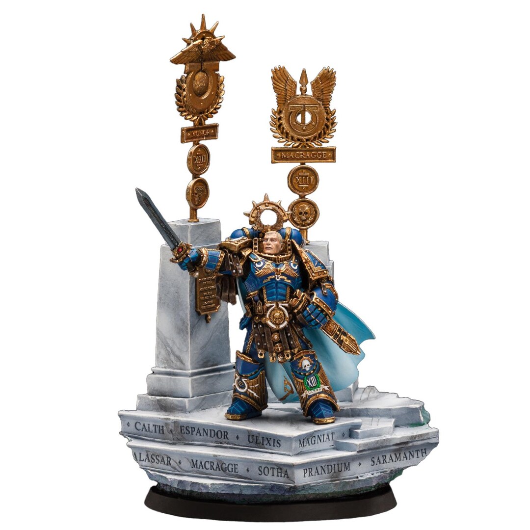Roboute Guilliman, Primarch of the Ultramarines Ultramarines Painted ...