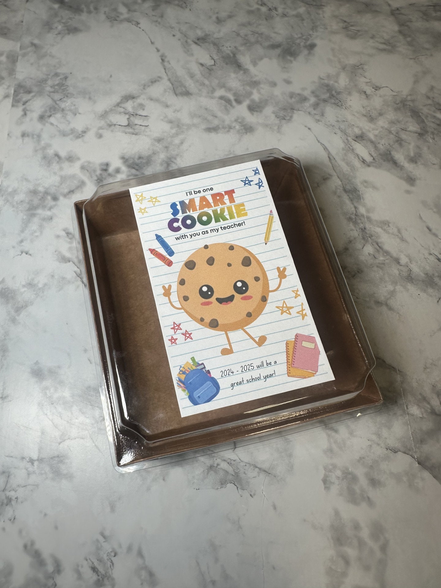 Smart Cookie Label Template - Etsy