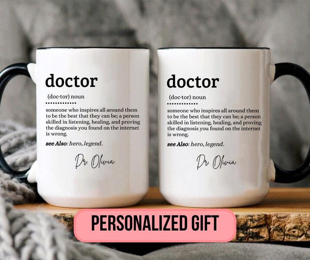 Personalized Doctor Coffee Mug, Custom Doctor Coffee Mug, Future Doctor ...