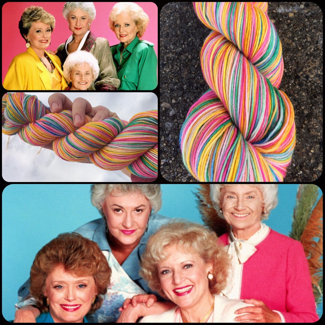 Thank You for Being A Friend 463 Yds/ Sock Yarn - Etsy