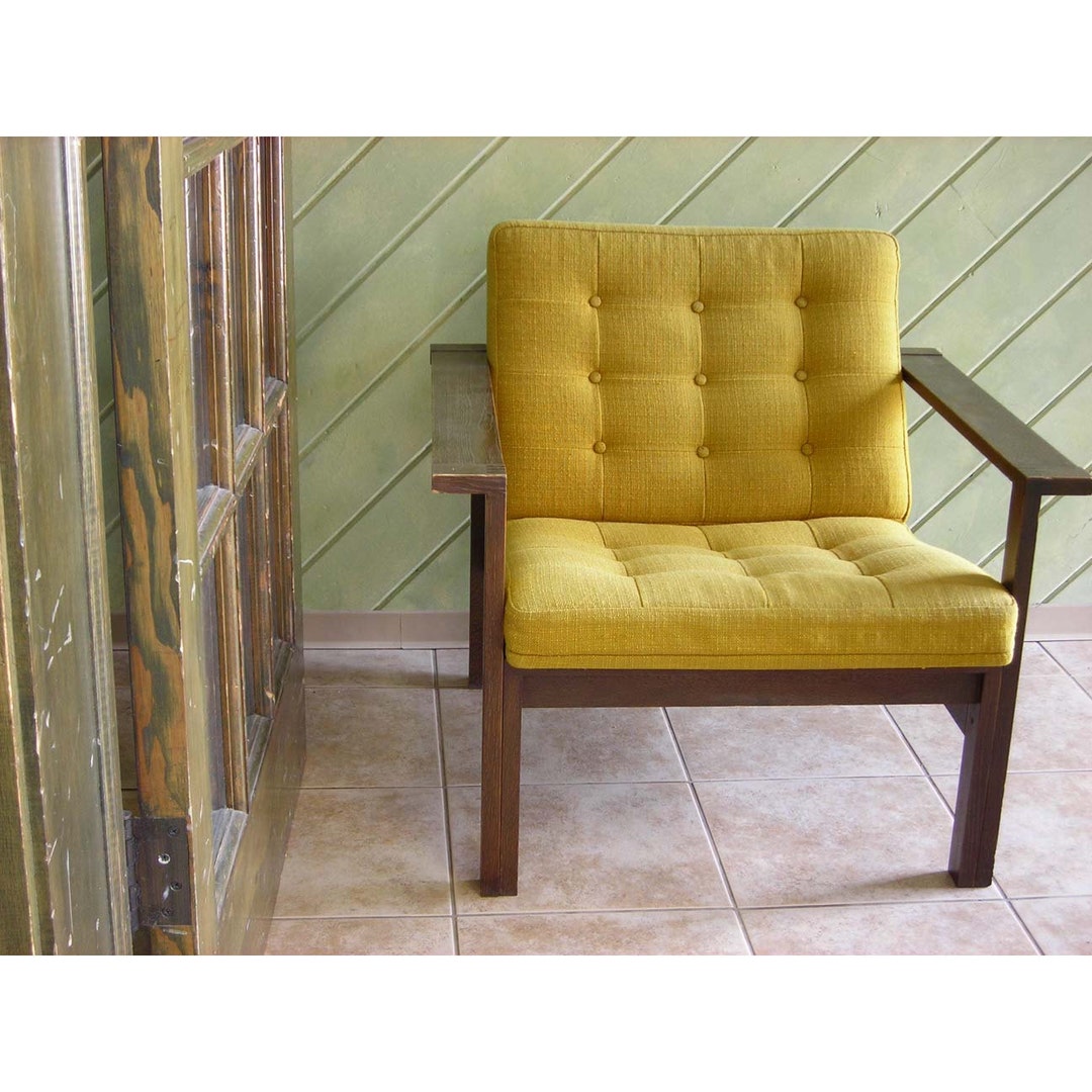 Modern Moduline Seating System Arm Chair France&son HTF Dark Oak Made ...