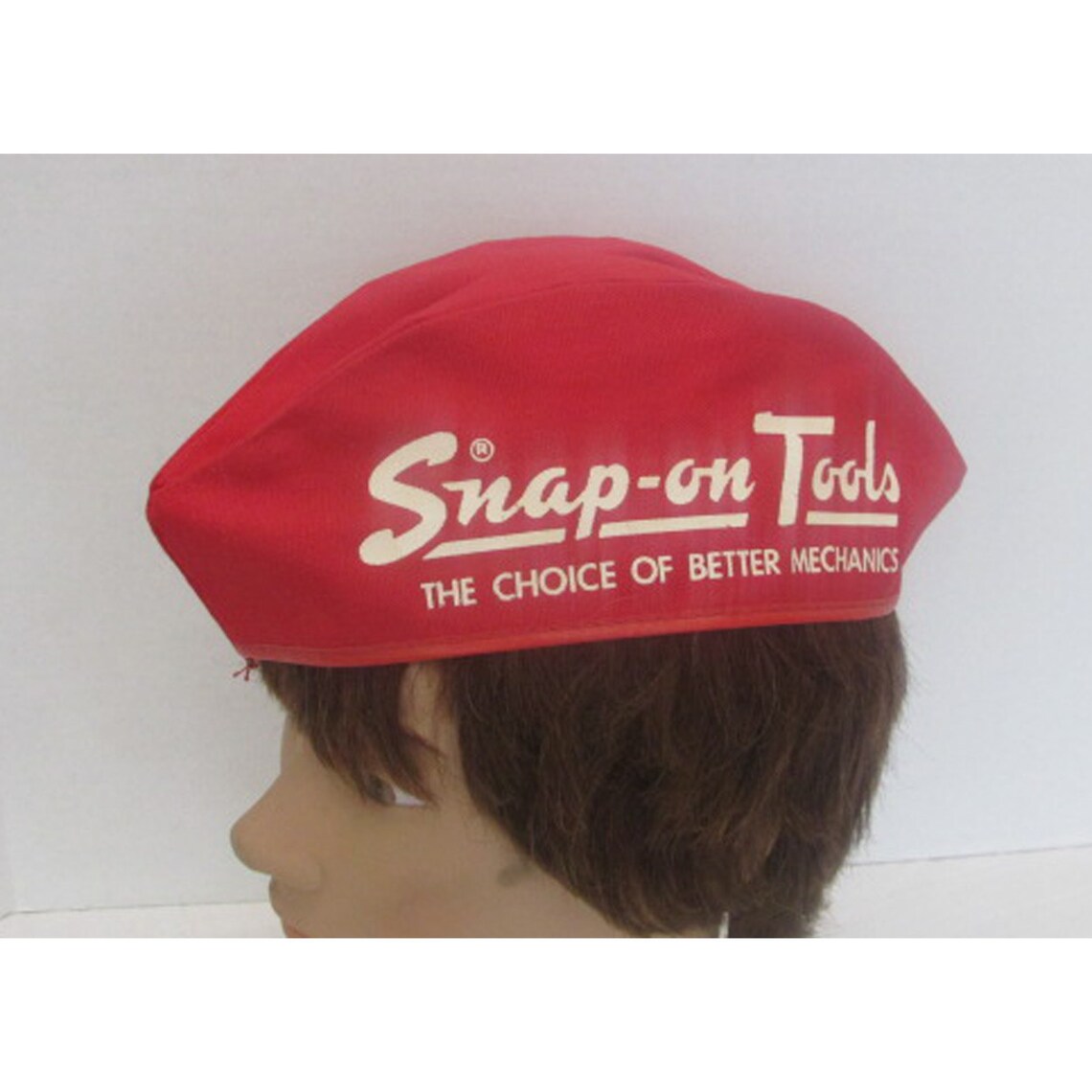 Snap-on-tools Mechanics Skull Cap Pre-1960s Red the Choice of Better ...