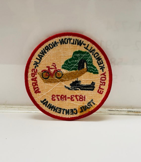 Vintage BSA 1873-1973 Trail Centennial patch - Gem