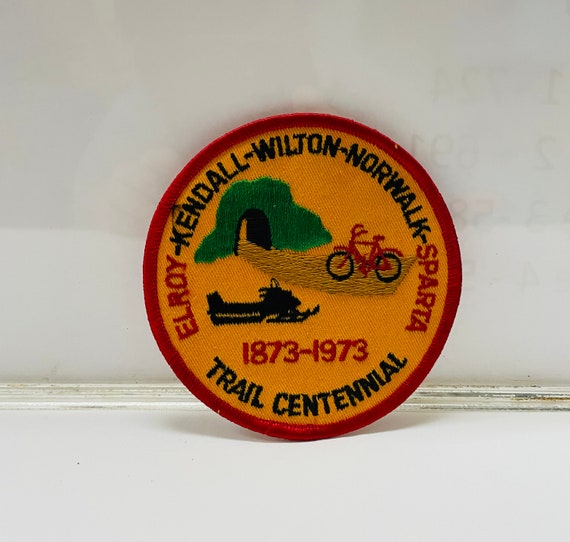 Vintage BSA 1873-1973 Trail Centennial patch - Gem