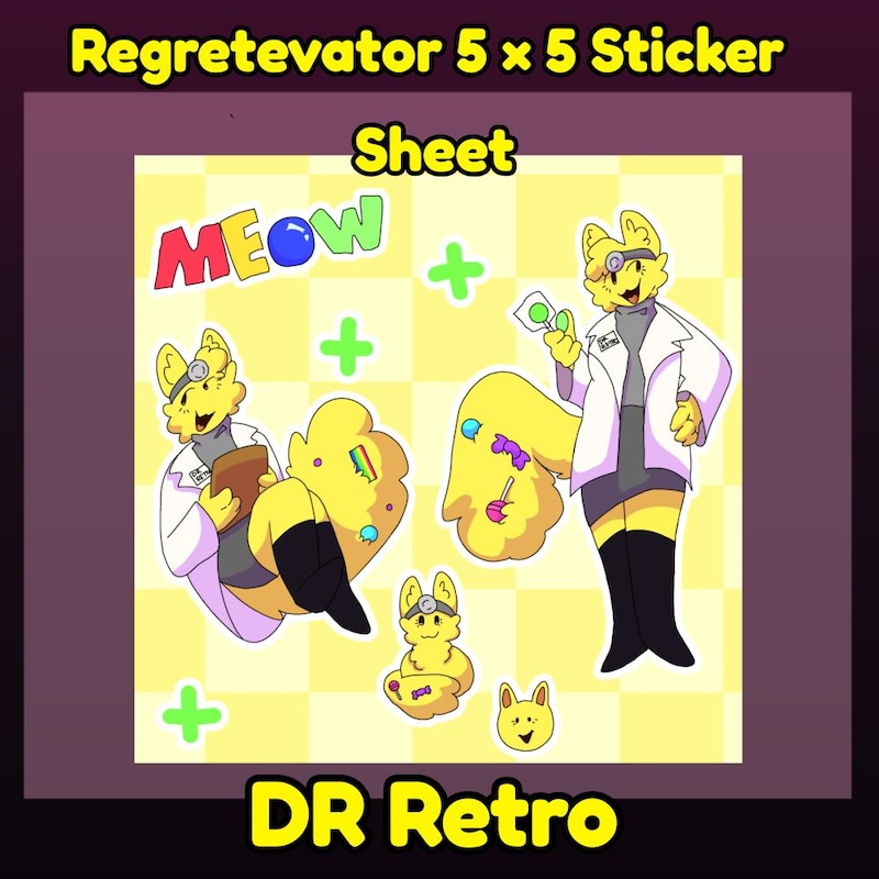 Regretevator Stickers - Etsy