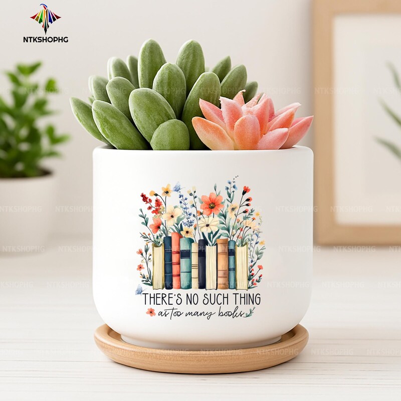 Book Planter - Etsy