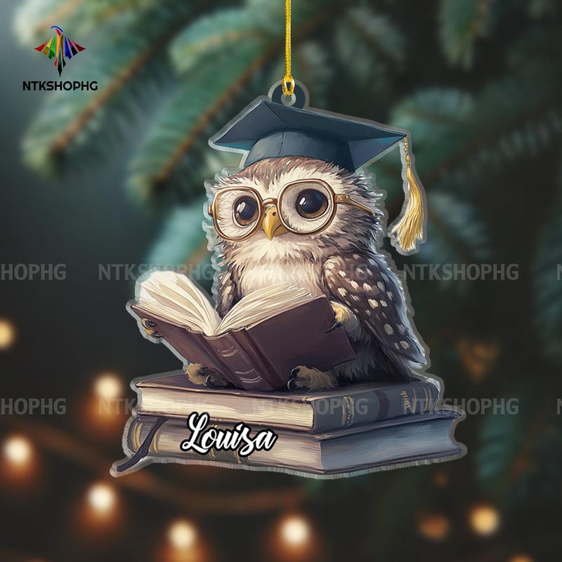 Graduating Owl - Etsy