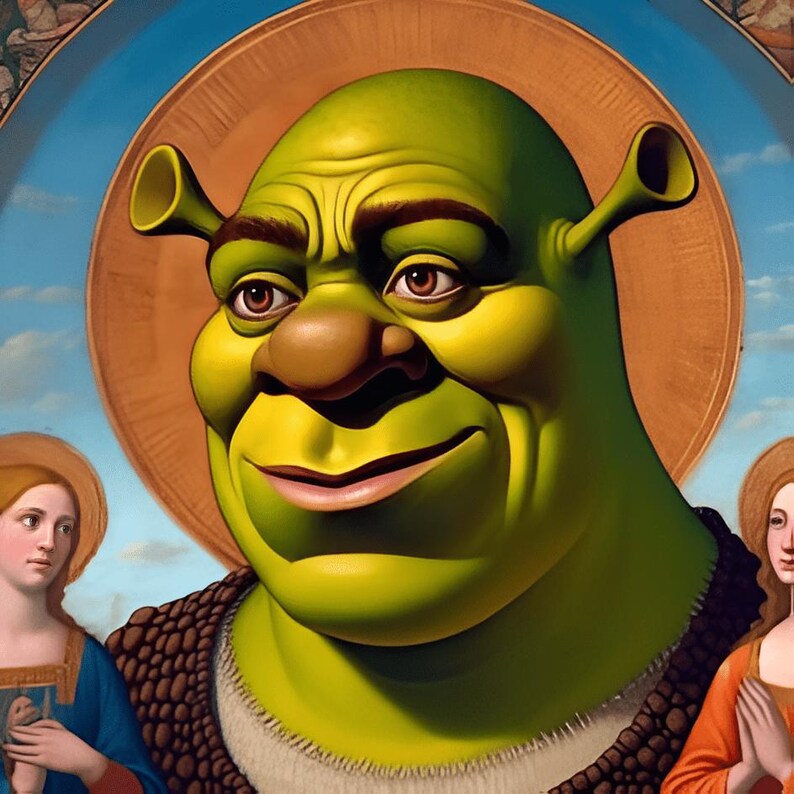 Shrek in Arte. 34 Ritratti Ispirati Ai Movimenti Artistici Più Famosi ...