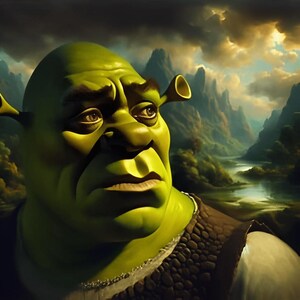 Shrek in Arte. 34 Ritratti Ispirati Ai Movimenti Artistici Più Famosi ...