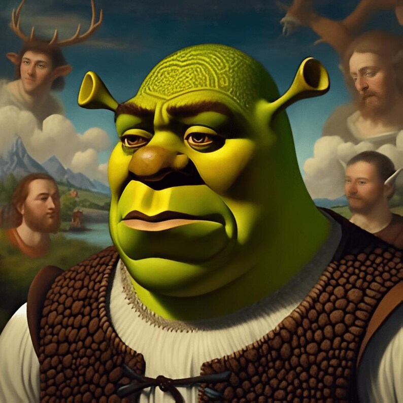 Shrek in Arte. 34 Ritratti Ispirati Ai Movimenti Artistici Più Famosi ...