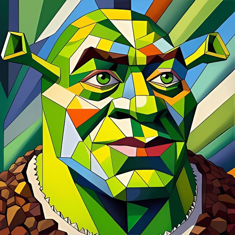 Shrek in Arte. 34 Ritratti Ispirati Ai Movimenti Artistici Più Famosi ...