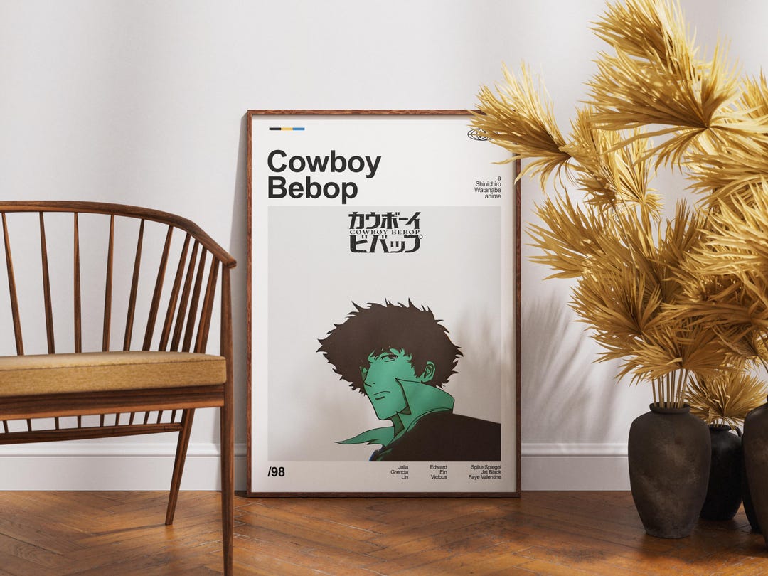 Cowboy Bebop Poster | Cowboy Bebop Print | Anime Poster | Anime Manga ...