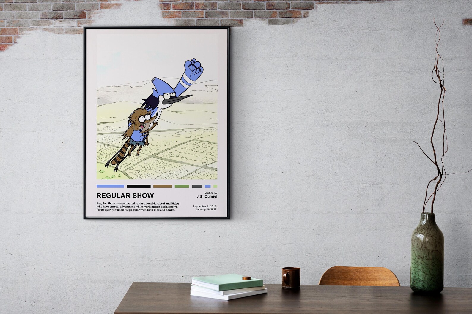 Regular Show, Regular Show Poster, Minimalist Poster, Wall Decor, Epic ...