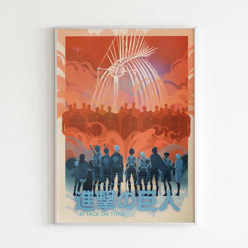 Attack on Titan Poster - Etsy